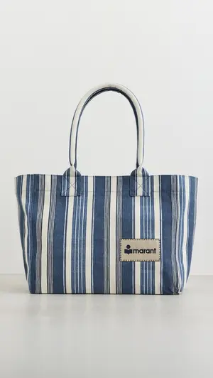 Isabel Marant Yenky Zipped Tote - Blue