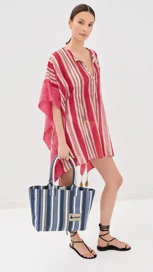 Isabel Marant Yenky Zipped Tote - Blue