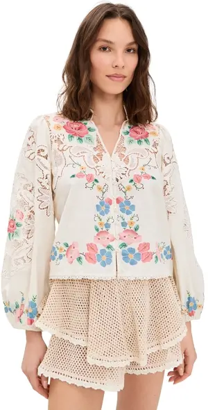 Sea Astrid Embroidered Blouse