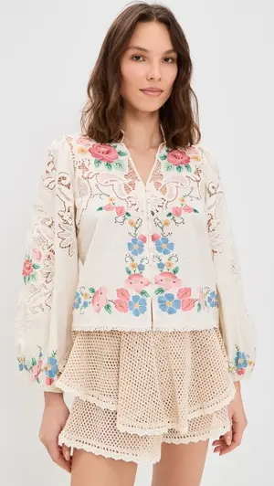 Sea Astrid Embroidered Blouse