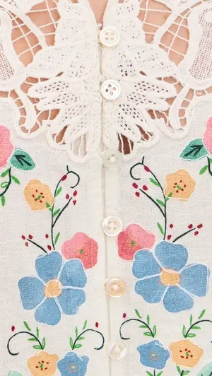 Sea Astrid Embroidered Blouse