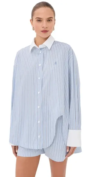 Attico Stripe Button-down Shirt