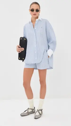 Attico Stripe Button-down Shirt