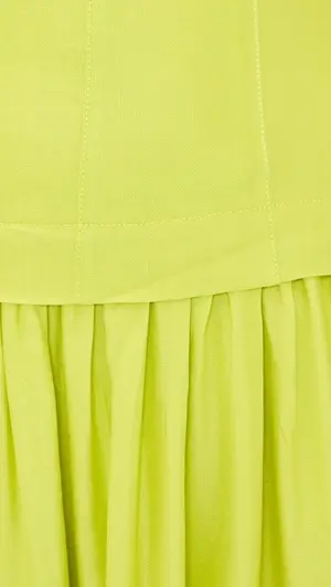 Hunter Bell Maren Strapless Midi Dress