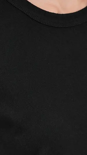 Madewell T-shirt Mini Dress - Jet Black