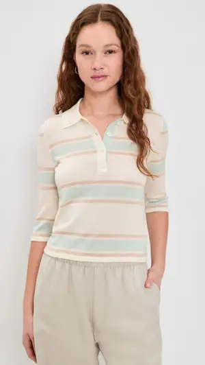 RE/DONE The Range Polo Top