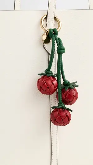 Madewell Woven Tomato Bag Charm