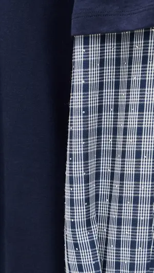 Lioness Bottega Embellished Shirt - Navy