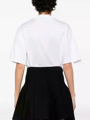 Sandro Mini Knit Godet Skirt