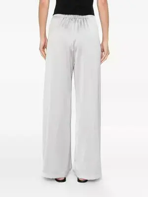 Imperial Elasticated-waistband Palazzo Pants - Grey