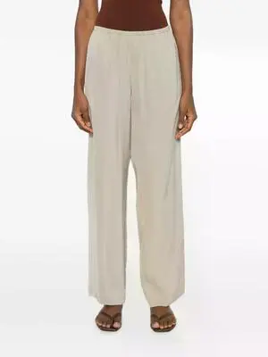 THE ROW Elasticated Trousers - Neutrals