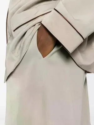 THE ROW Elasticated Trousers - Neutrals