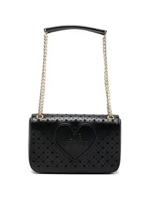 Moschino Textured Cross Body Bags