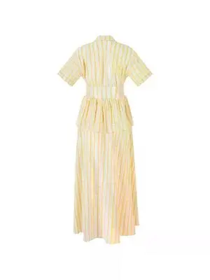 Rosie Assoulin Boogie Woogie Bugle Shirt Dress
