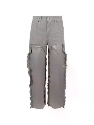 HAIKURE Ripped Flared Jeans