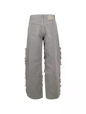 HAIKURE Ripped Flared Jeans