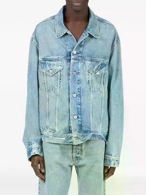 MAISON MARGIELA Buttoned Jacket - Blue