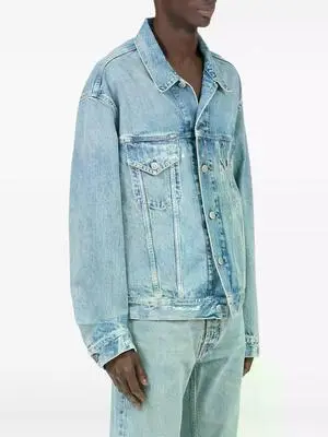 MAISON MARGIELA Buttoned Jacket - Blue