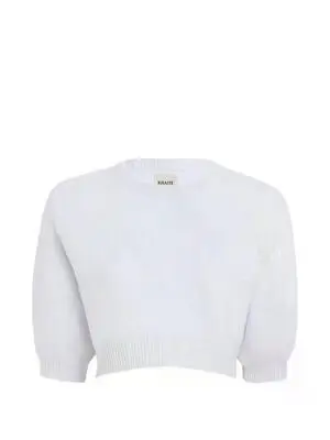 Khaite Short Sleeve Top - Purple