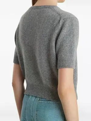Khaite Jas Cashmere Pullover - Grey