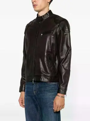 THE JACKIE LEATHERS Rogue Perfo Leather Jacket