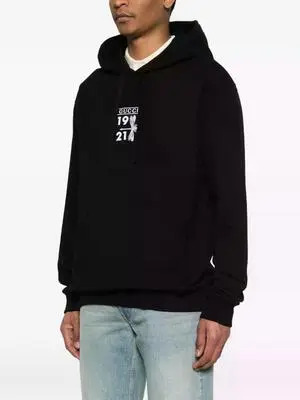 Gucci Graphic Print Hooded Sweatshirt