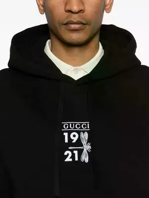 Gucci Graphic Print Hooded Sweatshirt