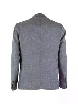 BRERA Single-breasted Blazer - Grey