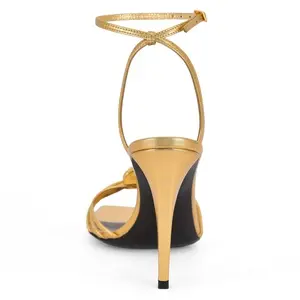 GIUSEPPE ZANOTTI Sunset Glow 105 Heeled Sandals - Gold