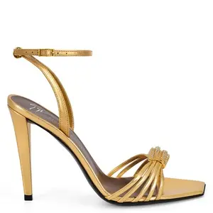 GIUSEPPE ZANOTTI Sunset Glow 105 Heeled Sandals - Gold