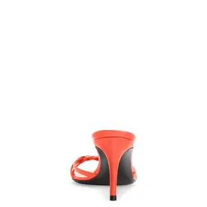 GIUSEPPE ZANOTTI Intriigo Braid 70 Mules - Coral