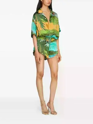 DONDE ESTEBAN Magdalena Printed Shorts