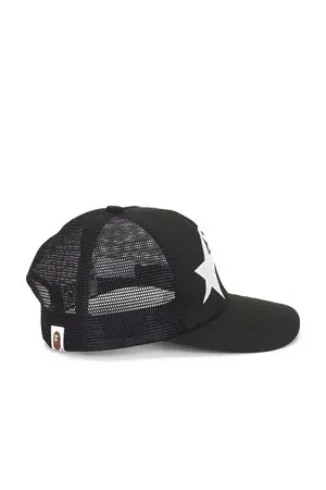 SAINT MXXXXXX X Bape Mesh Cap - Black