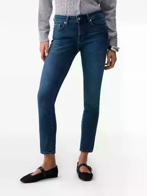 Liu Jo Skinny Leg Mid-rise Jeans