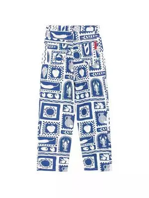 FAVORITE PEOPLE Positano Printed Trousers
