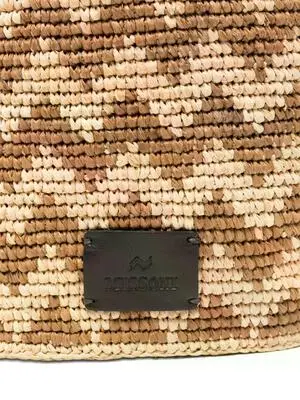 Missoni Zig-zag Top Handle Bucket Bag