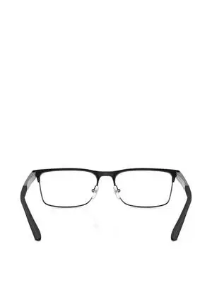 Emporio Armani Rectangle-frame Eyeglasses - Black