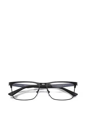 Emporio Armani Rectangle-frame Eyeglasses - Black