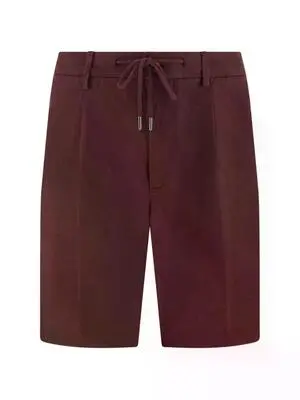 Boggi Milano Drawcord Linen Shorts