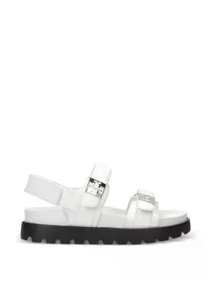 Tory Burch Logo-detail Sandals - White