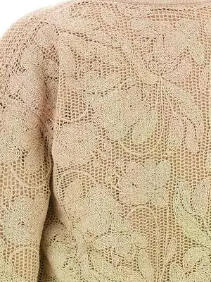 KANGRA Floral Embroidery Zip Bomber Jacket