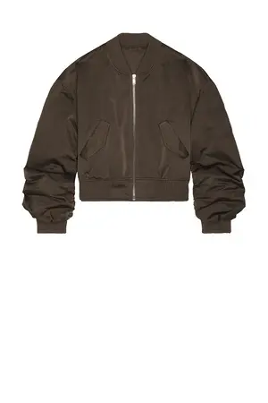 Rick Owens Secchia Flight Jacket - Dark Dust