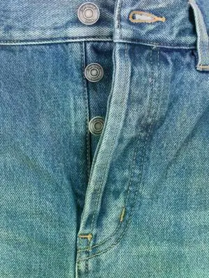 Saint Laurent Button Detailed Slim Jeans
