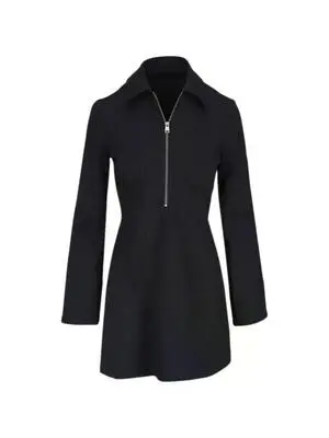 Veronica Beard Zip-up Midi Dress