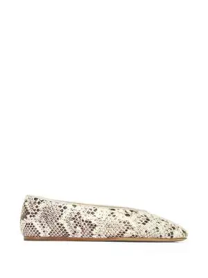 Le Monde Beryl Classic Regency Ballet Flats - Neutrals