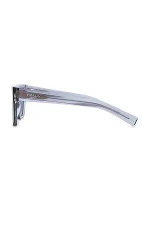 Prada Rectangle Sunglasses - Clear