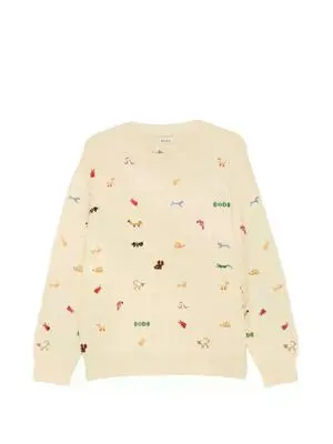 BODE Embroidered Sweater