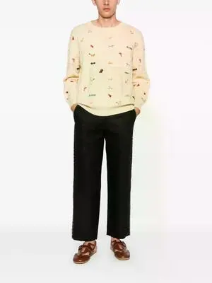 BODE Embroidered Sweater