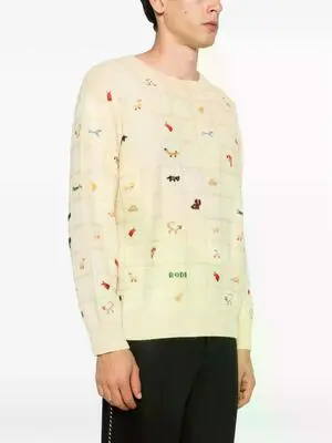 BODE Embroidered Sweater