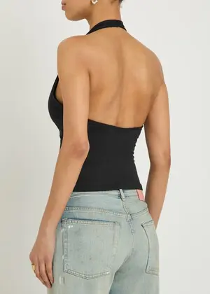 SKIMS Halterneck Stretch-modal Top